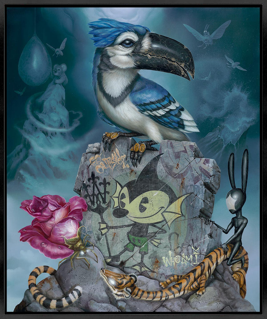 "The Knocking Bird" Canvas Edition – Greg 'CRAOLA' Simkins, Inc.