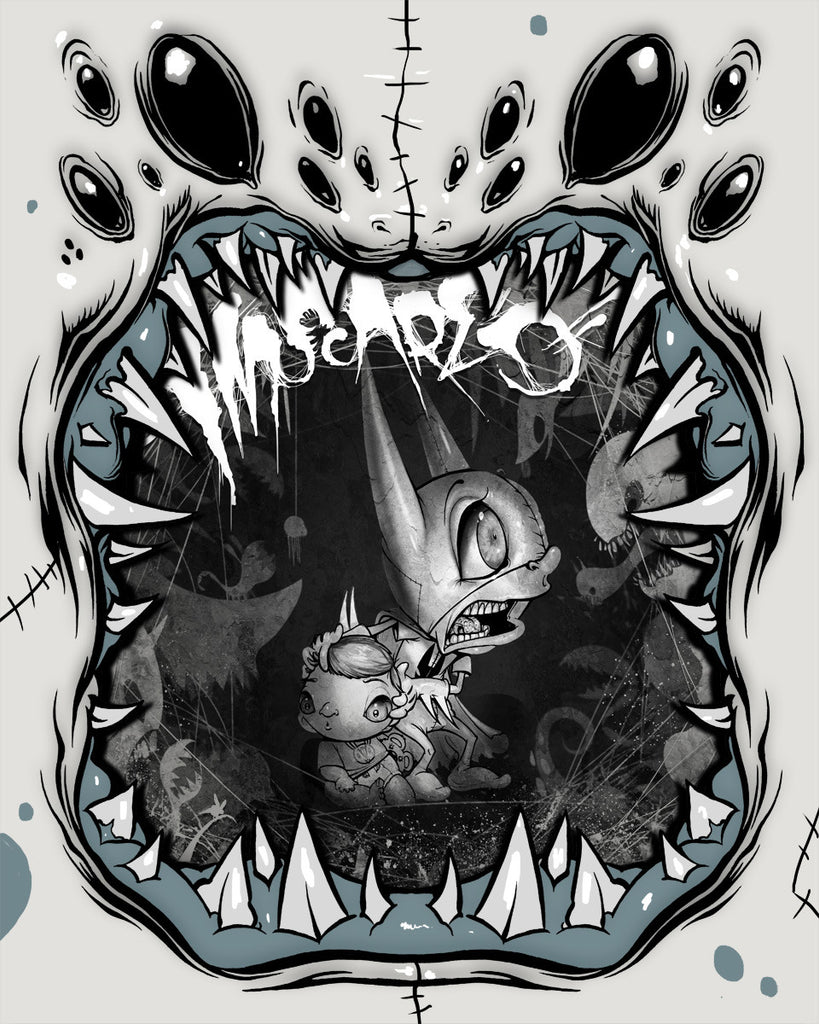 "I'm Scared: The Movie!" Screen Print – Greg 'CRAOLA' Simkins, Inc.